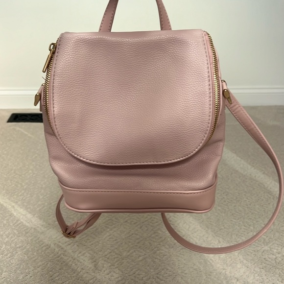 Bags | Blush Pink Mini Backpack | Poshmark